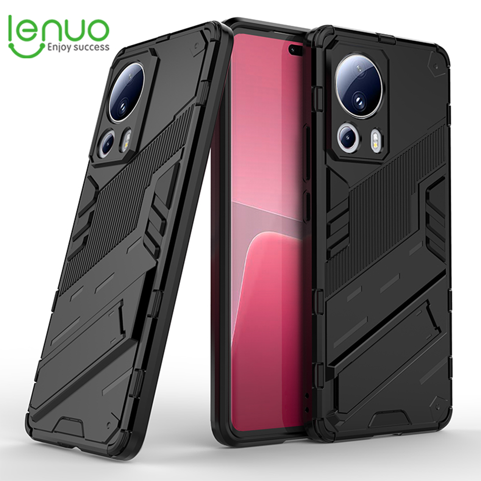 Lenuo Punk-Casing For Xiaomi 13 Lite / civi 2 Back Cover Eight-Color Anti-Fall And Anti-Slip ...