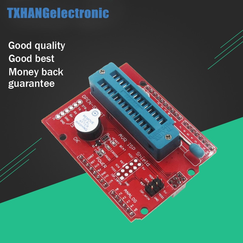 【happy One】avr Isp Shield Burning Bootloader Programmer Atmega328p Bootloader Module With Buzzer 8718