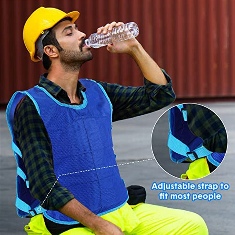 NCANRUI 4 Pcs Cooling Vest with 96 Pcs Ice Pack Adjustable Ice Vest for ...