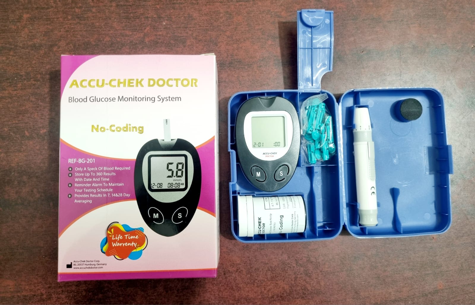 Accu Chek Doctor Instants Blood Glucose Monitor digital machine
