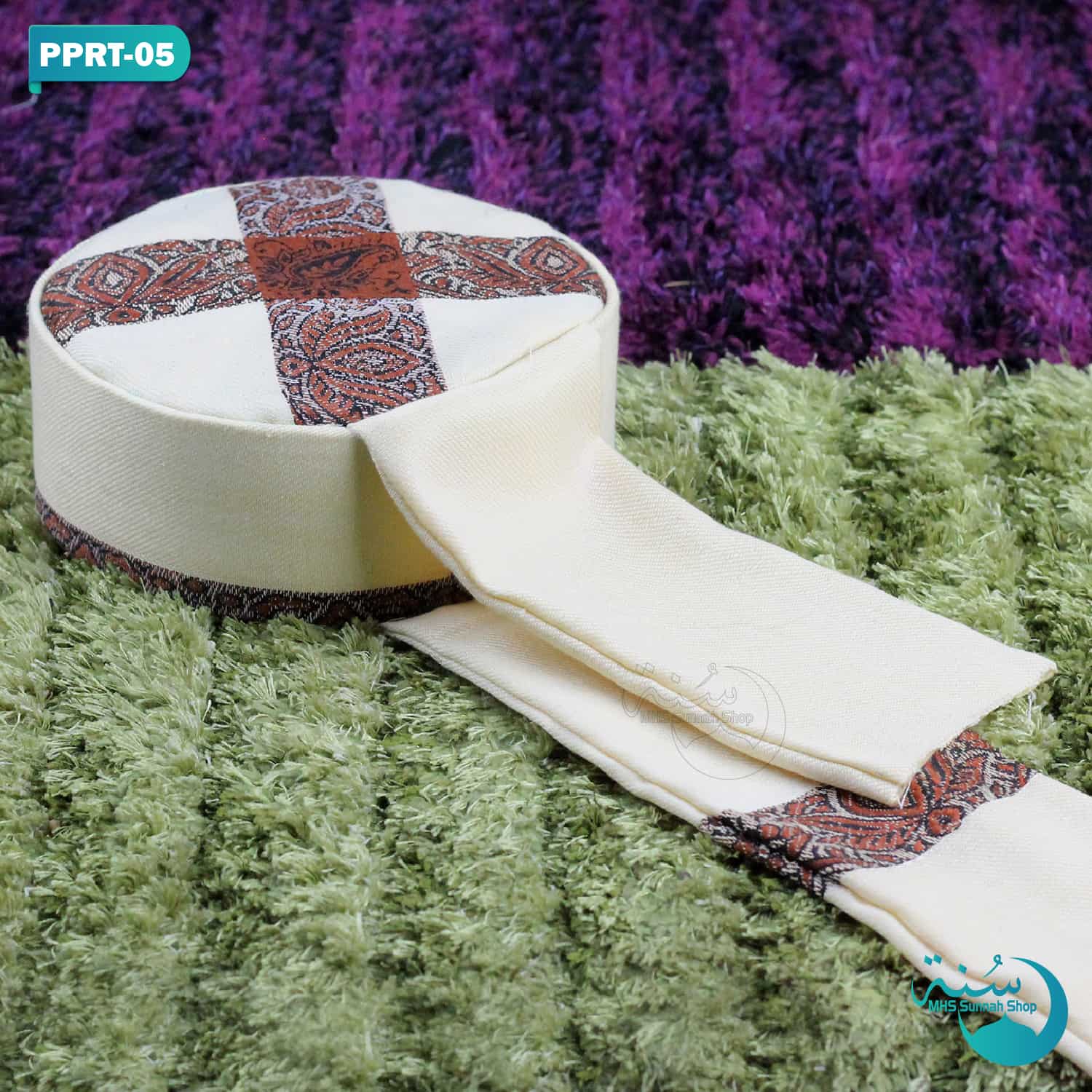 Beautiful Design Islamic Items Kashmiri Rumal Fitting Pagri Tupi For Men