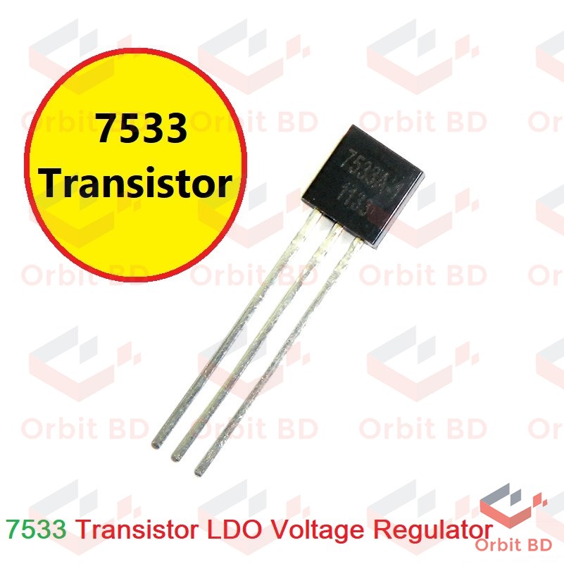 7533 Transistor LDO Voltage Regulator-5Pcs | Daraz.com.bd