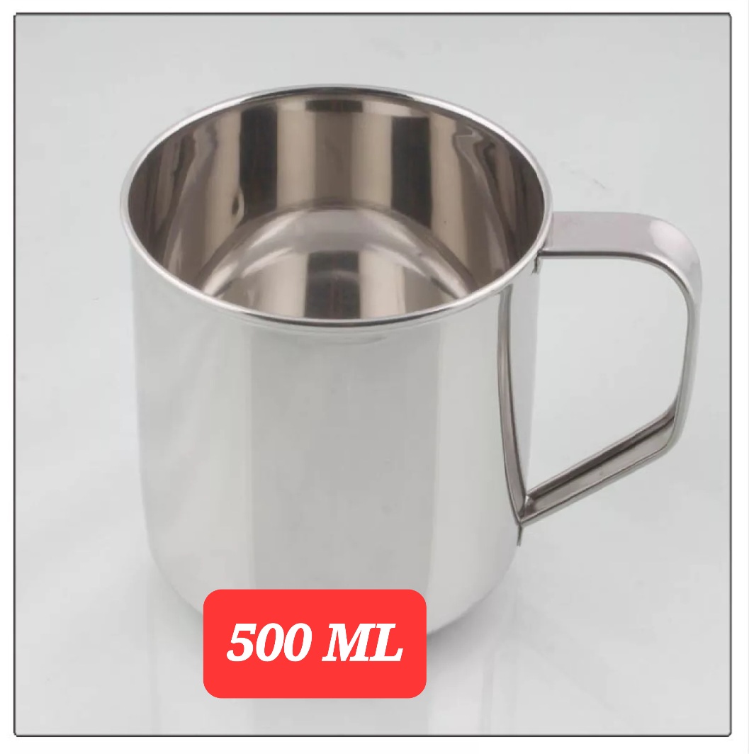 New High-Quality Stainless Steel Mug 500 Ml-1 Piece - Coffee Mug ...