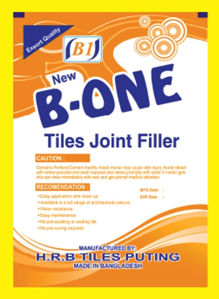 B-One TILES Grout, Crack Resistant, Joint Filler, Tiles Pudding White ...