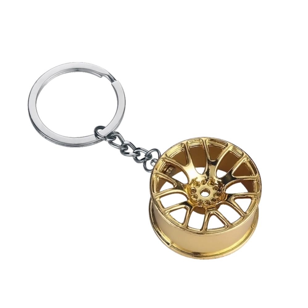 Car Keyring Keychain For Car Wheel RIM Keyring For Car Lover TRD Car ...