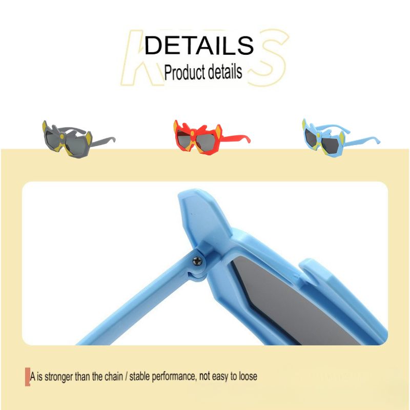 Transformer theme robotic uv protected polarized sunglass for kids