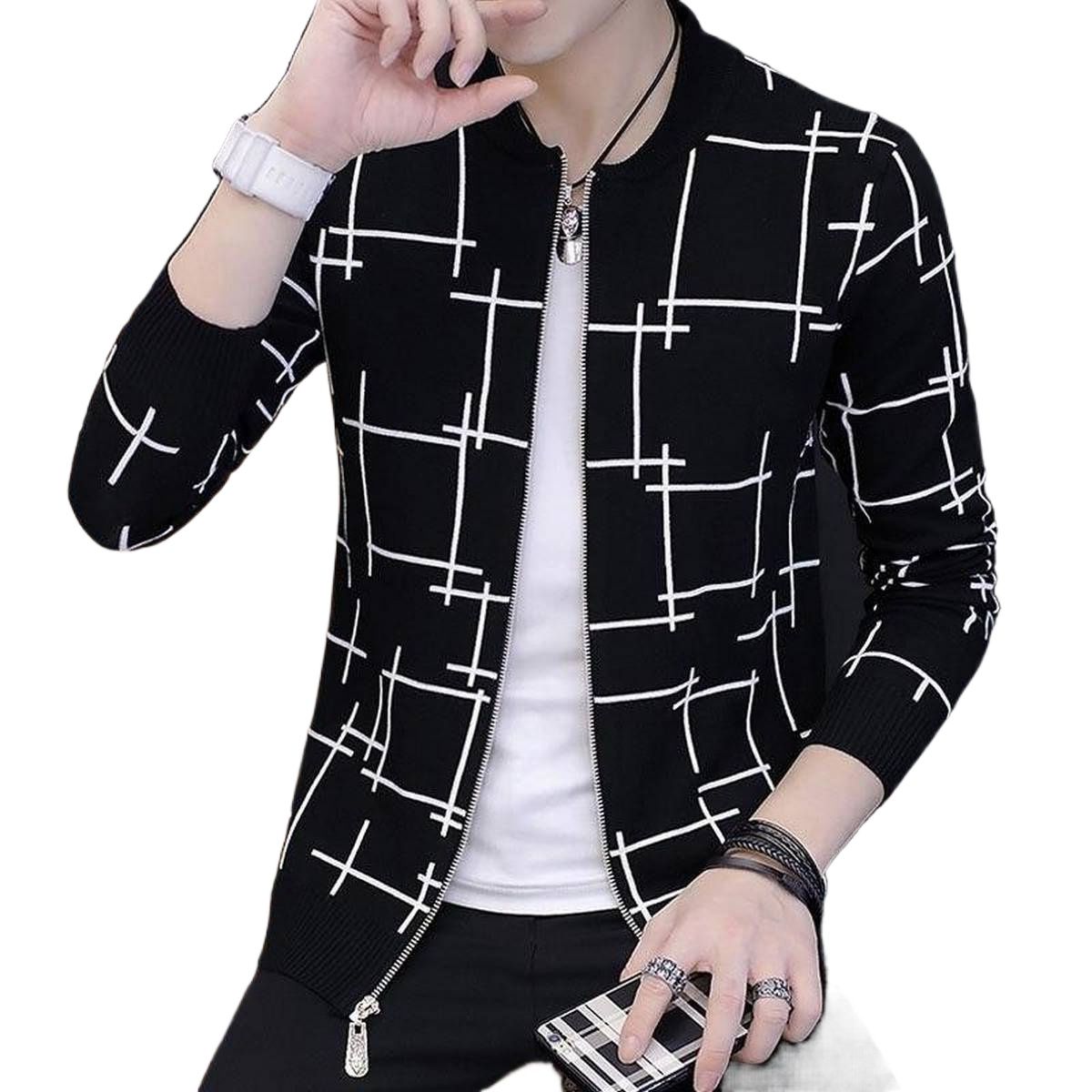 BLACK COLOR FLEECE & COTTON WINTER JACKET FOR MEN . | Daraz.com.bd