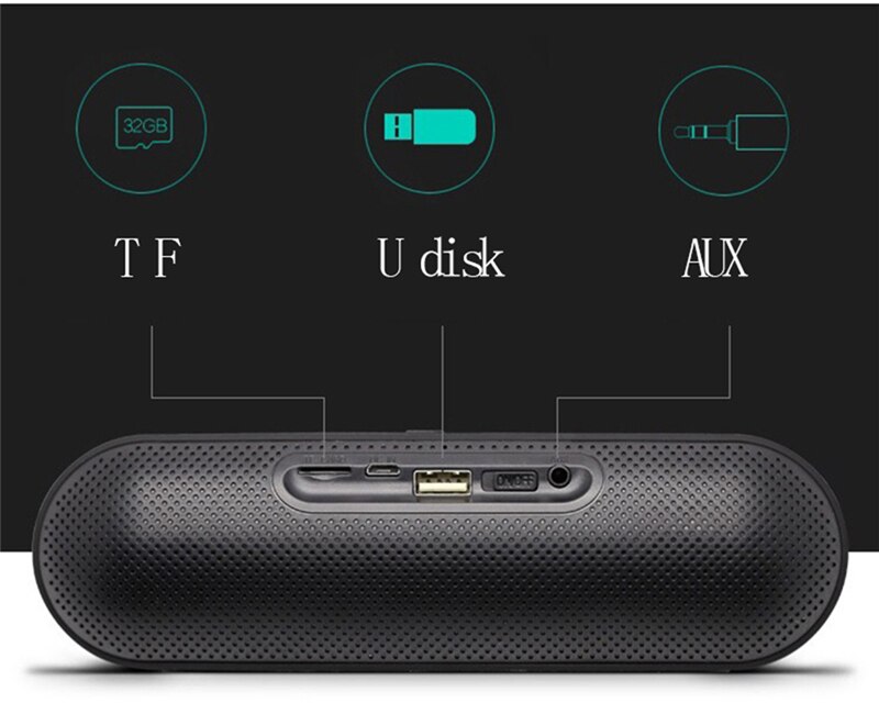 S812 Portable Wireless Speaker Batter Sound Quality Multi-Function