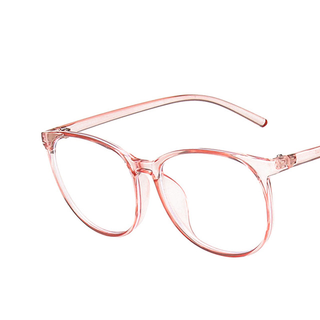 ZUEE Women Men Anti Blue Light Transparent Computer Glasses Frame Round ...