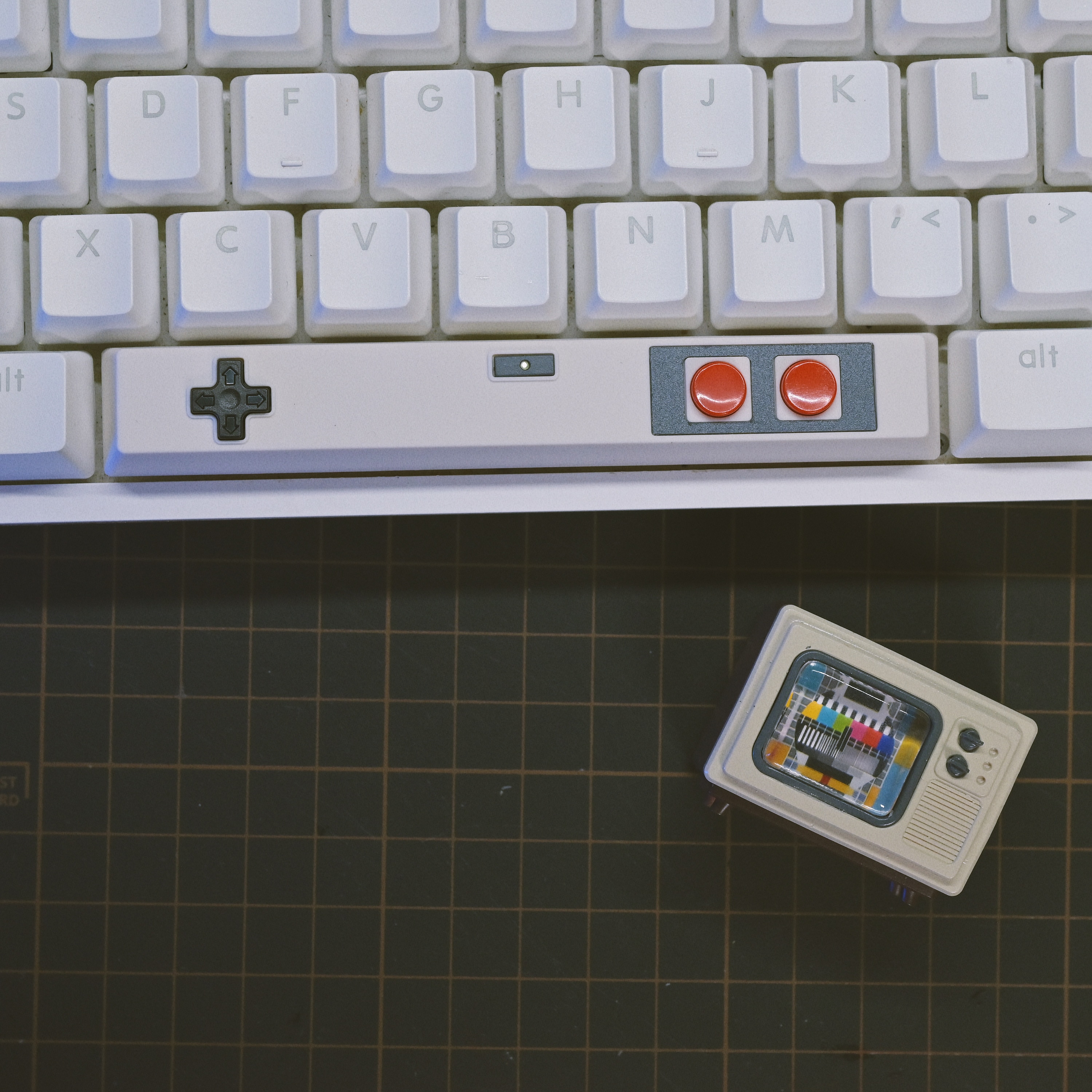 Keycap 6.25U Retro Space Keycaps for Mechanical Keyboards Customization ...