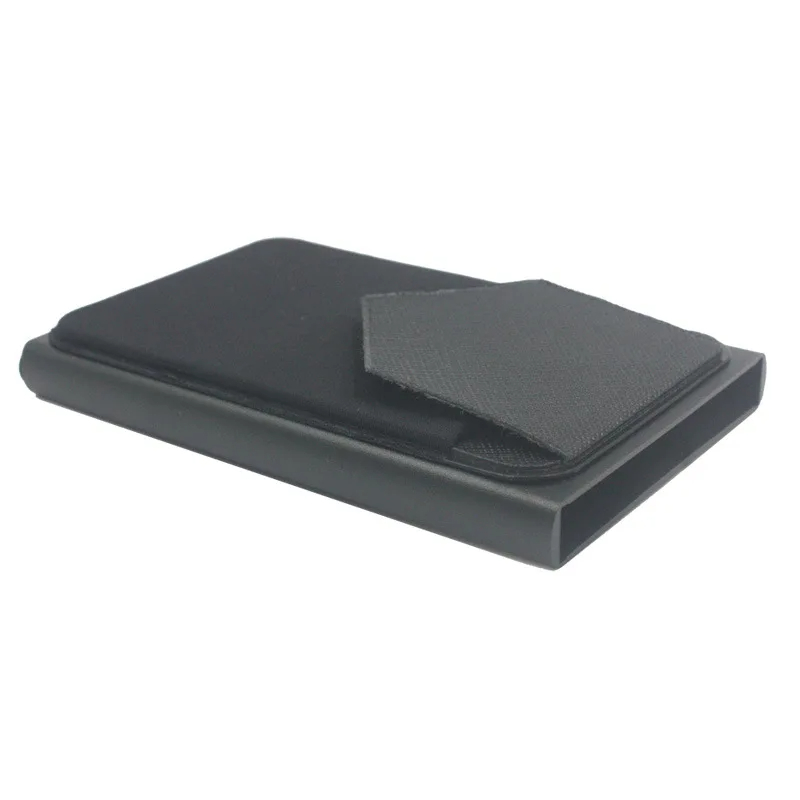 Men Business Aluminum Wallet with Back Pocket Cash ID Card Holder RFID ...