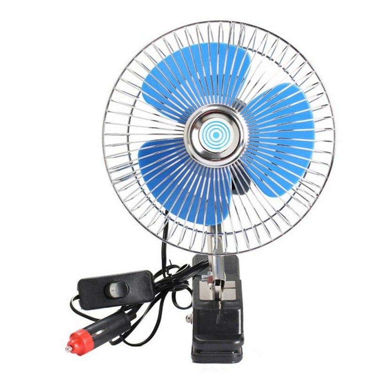 DC 12v Clip Fan - 12v Clip type Cooler Fan Clip Switch Outdoor Camping ...