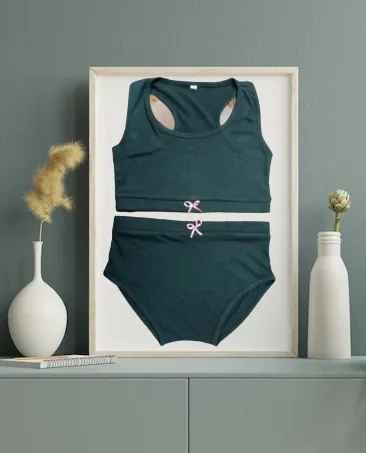 Superb Versatile -Cotton Comfortable Bra Set Ladies Bra With Panty ...