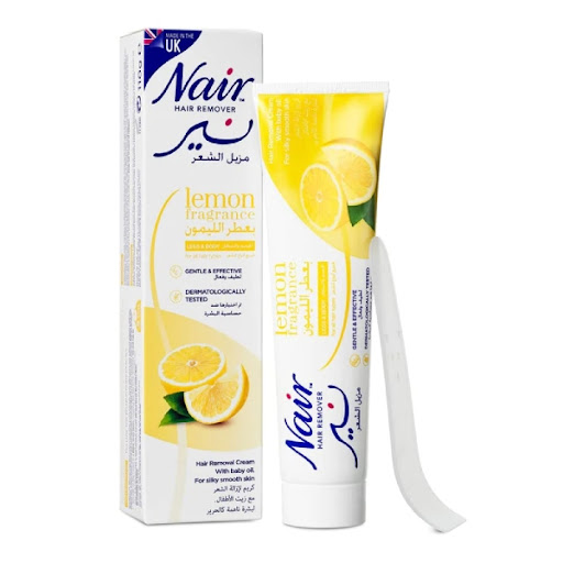 UK product unwanted Hair removal cream Nair lemon fragrance used for ...