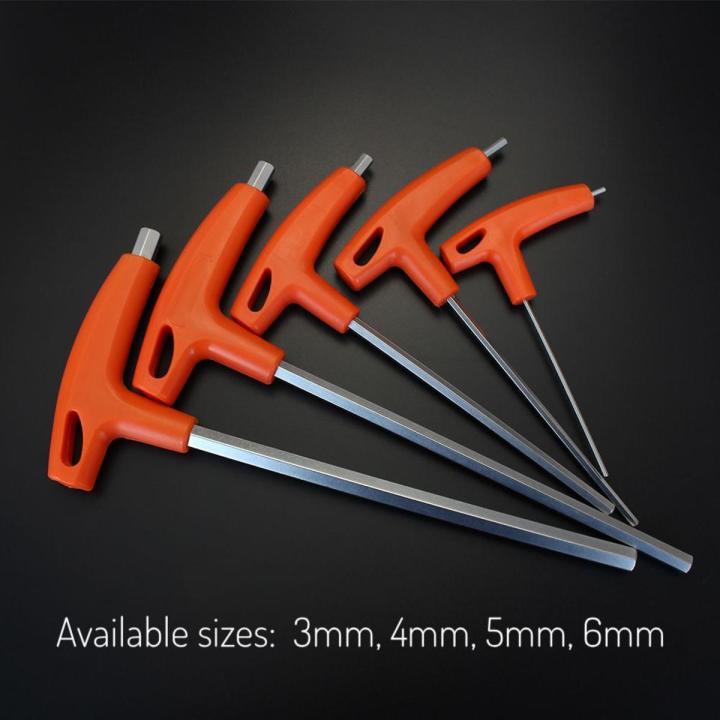 Bicycling 1 Piece T-Shape Allen Key / Hex key Allen Screwdriver Wrench ...