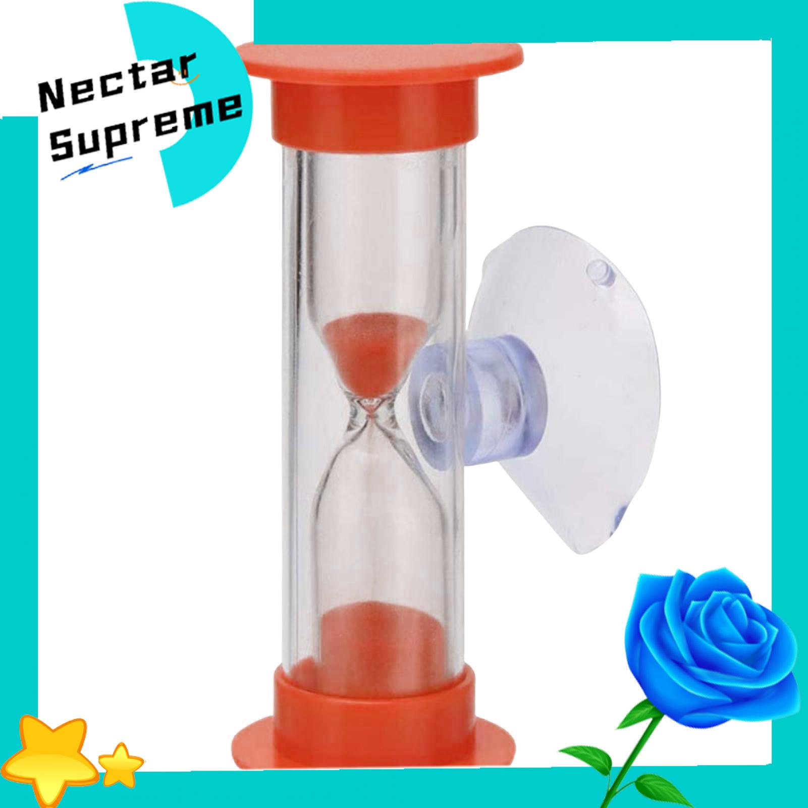 Double Layer Glass Hourglass Colorful Kids Toothbrush Timer with ...