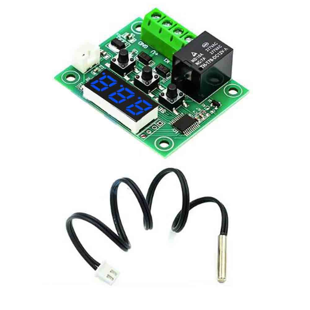 W1209 DC 12V LED Digital Thermostat Temperature Control Thermometer ...