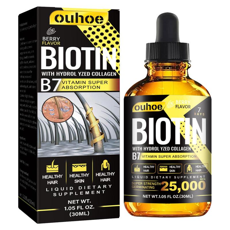 Hair Oils for Hair Growth Hair Fertilizer for Hair Growth Biotin and ...