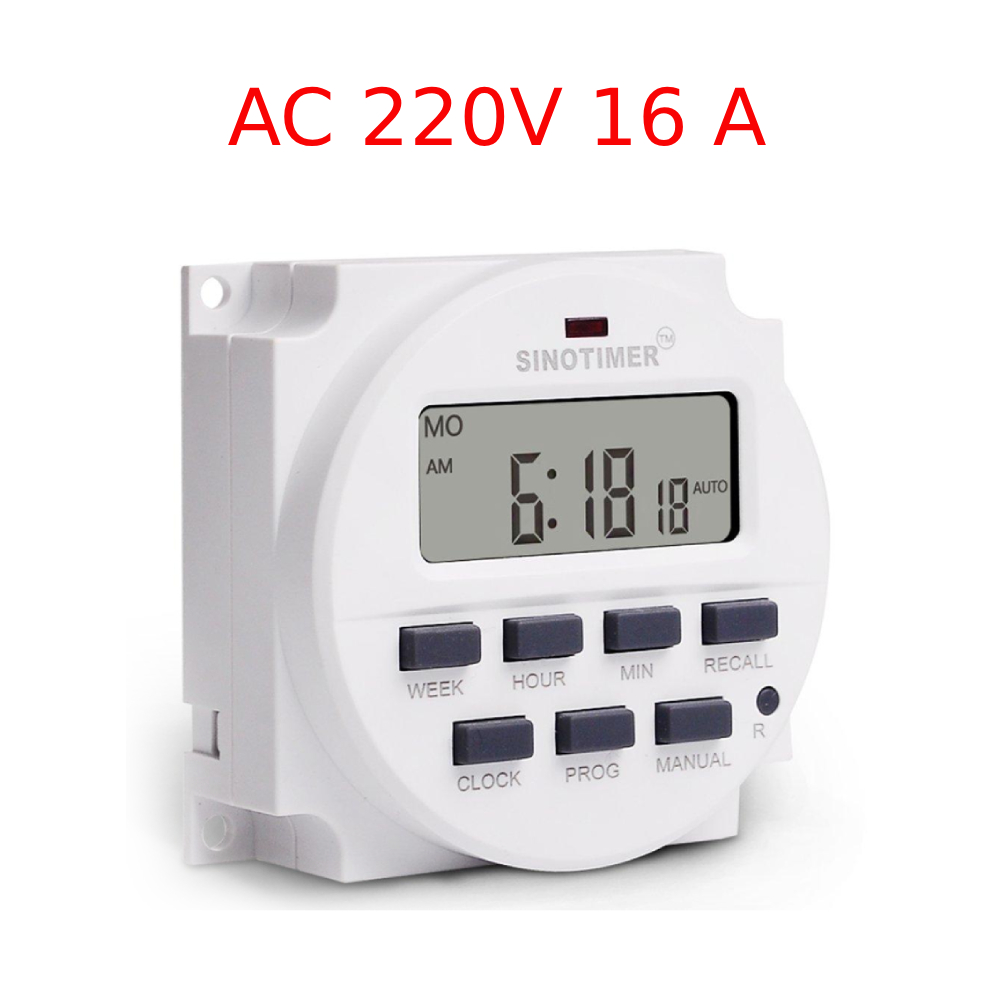 AC 220V / DC 12V 16A Programmable in Bangladesh - Capacity 16AMP 250V ...