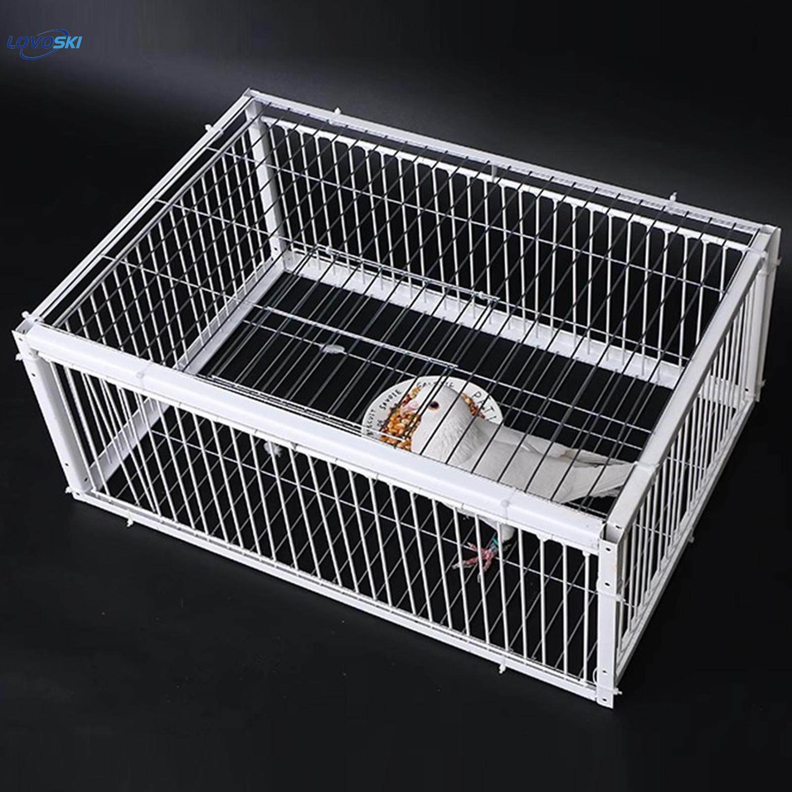 Pigeon Cage Single Way Entry Door Portable Bird Cage Pigeon Coop for ...