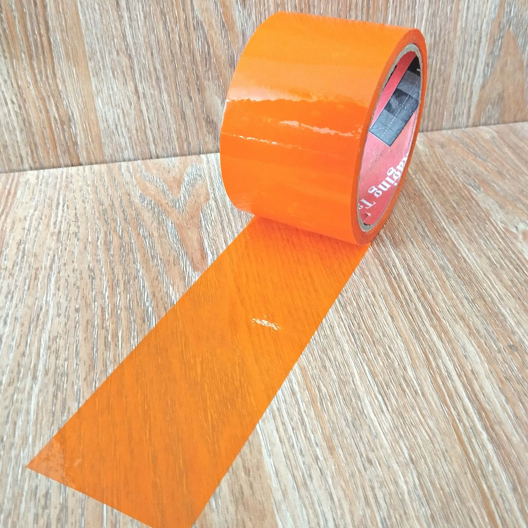 Orange Color 2.5" inch 45 yards Gum Tape High Quality QC Passed Strong ...