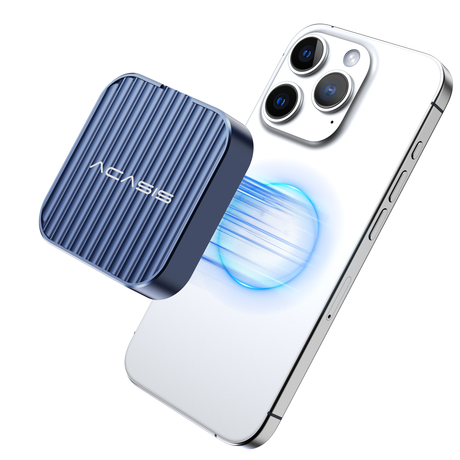 ACASIS M.2 2230 NVMe SSD Enclosure with Magsafe for iPhone 15 Pro Max ...