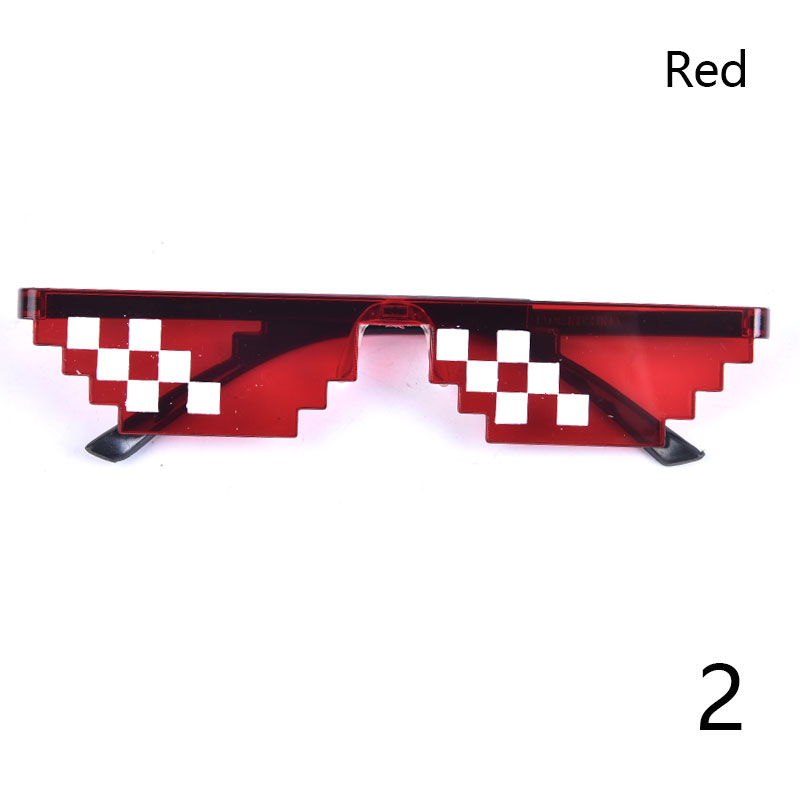 Thug Life Attitude Sunglasses 8 Bit Pixel Deal With IT Unisex Glass ...