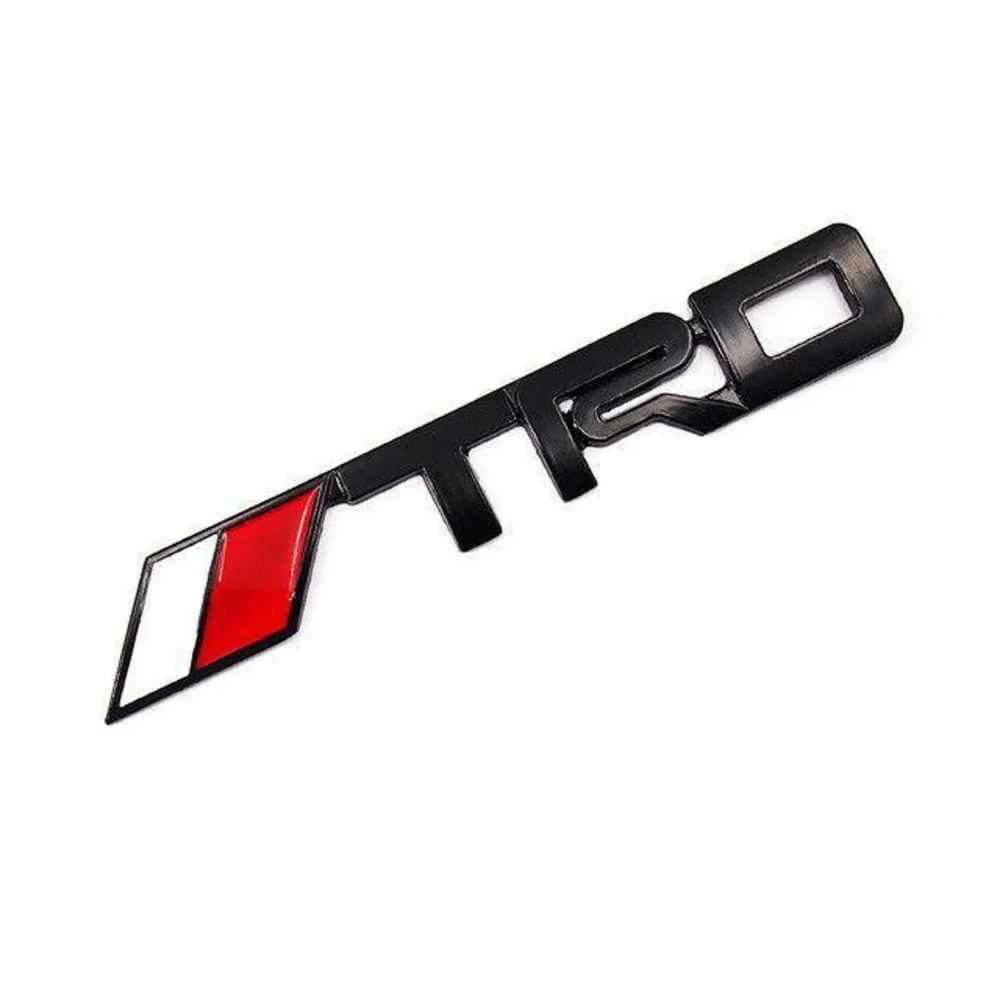 3D TRD Metal Logo Sticker - Black | Daraz.com.bd