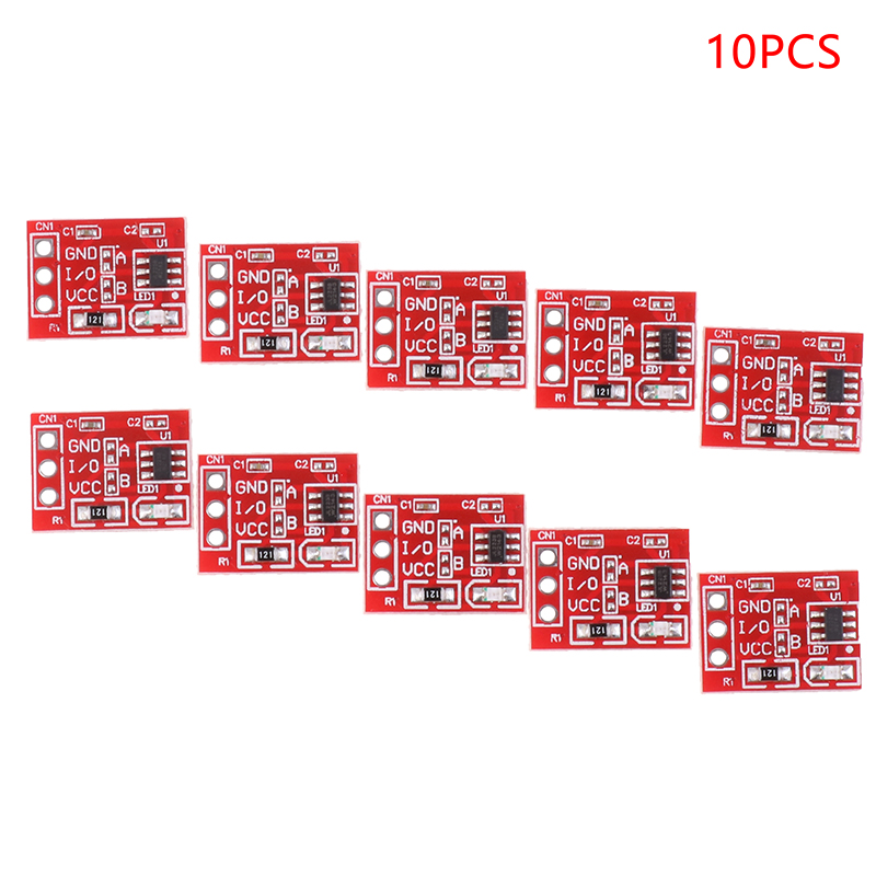 10PCS TTP223 Touch Button Switch Capacitive Sensor Module Self-Locking ...