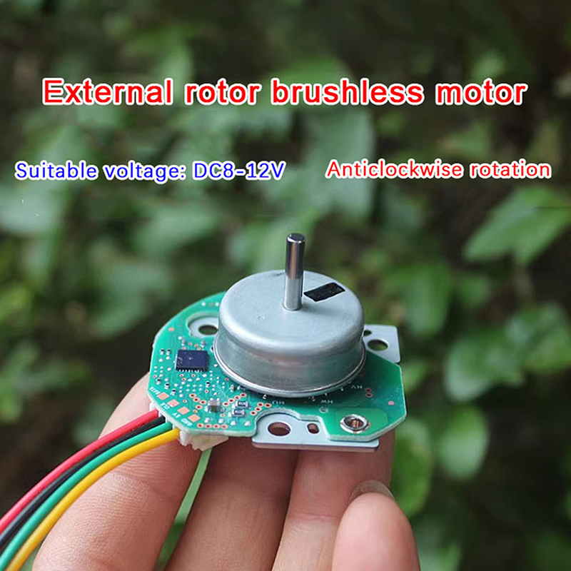 17000RPM 20W DC8V-12V 20S External Rotor Brushless Motor Built-in ...