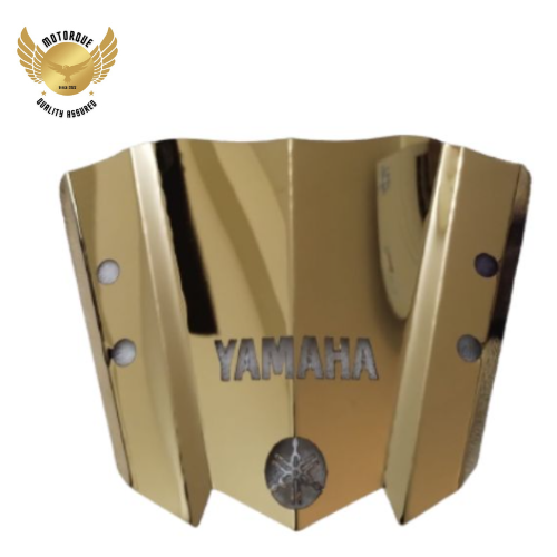 FZS front metal windshield- Golden | Daraz.com.bd