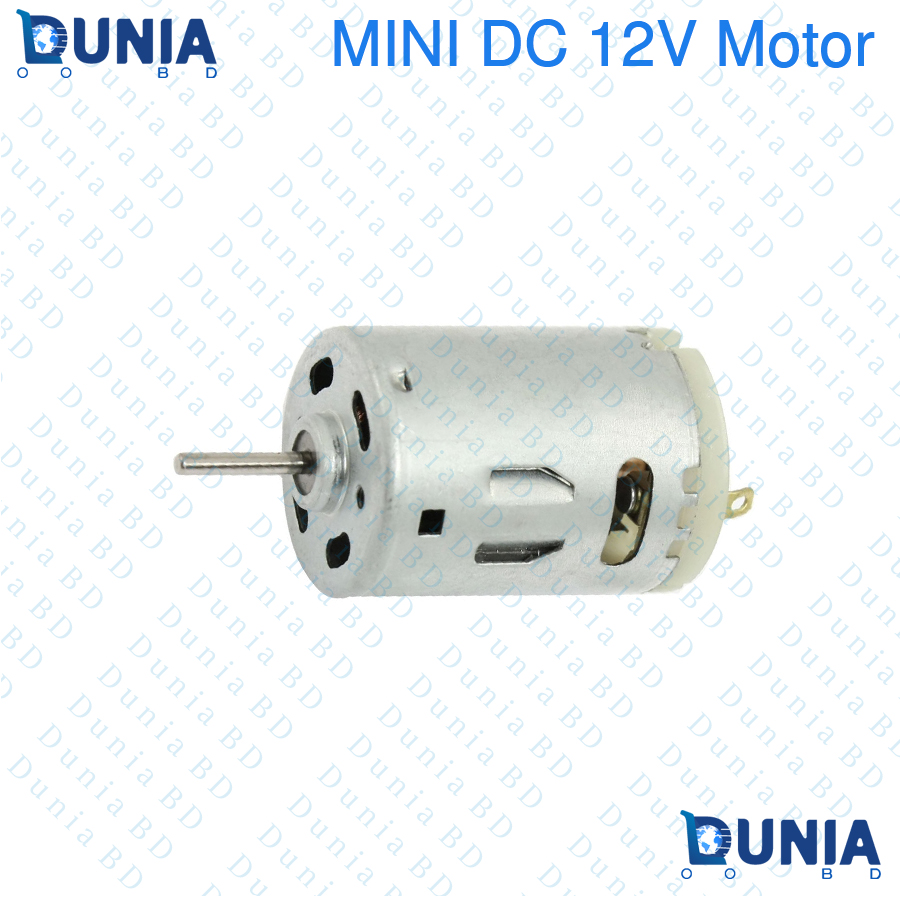 12V Mini DC Brush Motor by BDShopBZ A to Z | Daraz.com.bd
