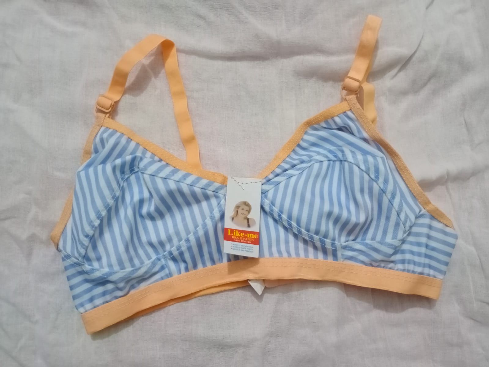 3 Piece Stylish Printed stretchable bra for Women / Multi Colour ...