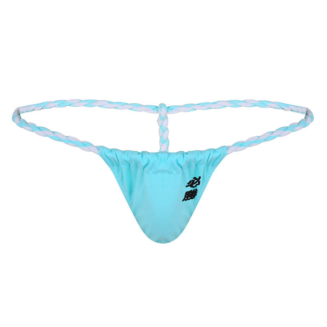 Swimwear Mens Lingerie Underwear Bikini G-String Thong Briefs Swimsuit ...