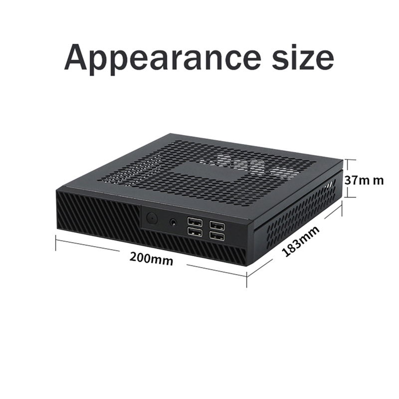 DX01 Thin Mini ITX Desktop Computer Chassis Replacement Accessories ...