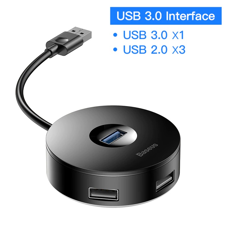 Baseus 4 USB Port HUB USB C to Multi Ports USB3.0 USB 3.0 Type C HUB ...