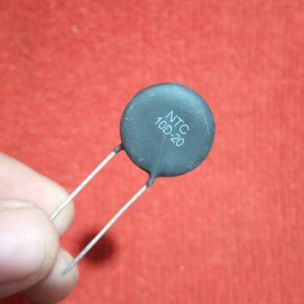 BLACK NTC 10D-20 20mm Leaded Epoxy Coated Thermistor Temperature Sensor ...