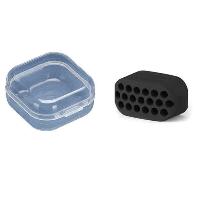 With Box Jaw Line Exerciser Ball Jaw Line Trainer Face Facial Muscle ...