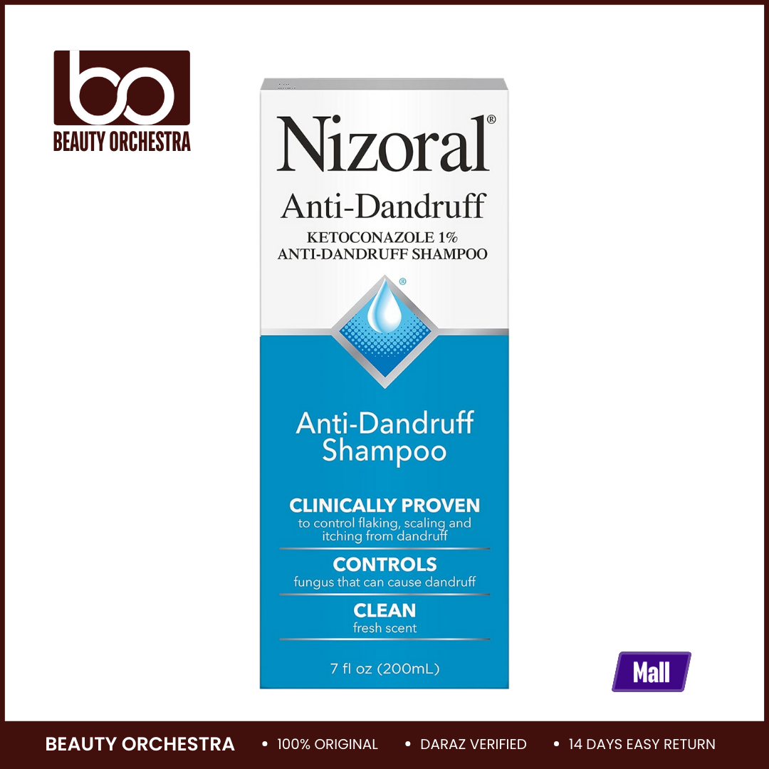 Nizoral Nizoral Anti-Dandruff Shampoo With 1% Ketoconazole - 200ml ...
