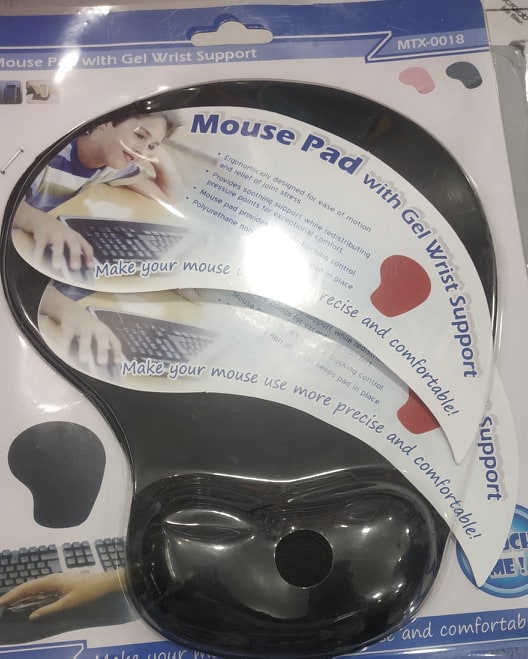 Mouse Pad Wrist Rest Ergonomic Comfort Wrist Gel Rest Support Mat - Reduce Strain And Discomfort ...