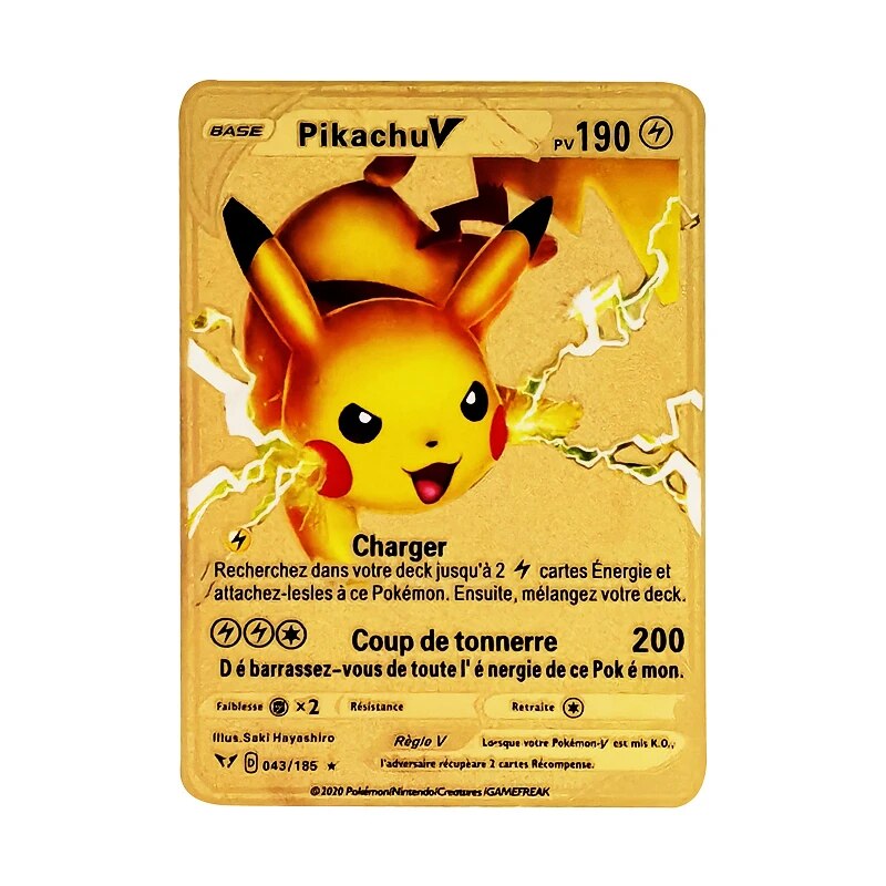 New French pokemon kaarten Version Pokemon VmaxCard Charizard Mewtwo ...