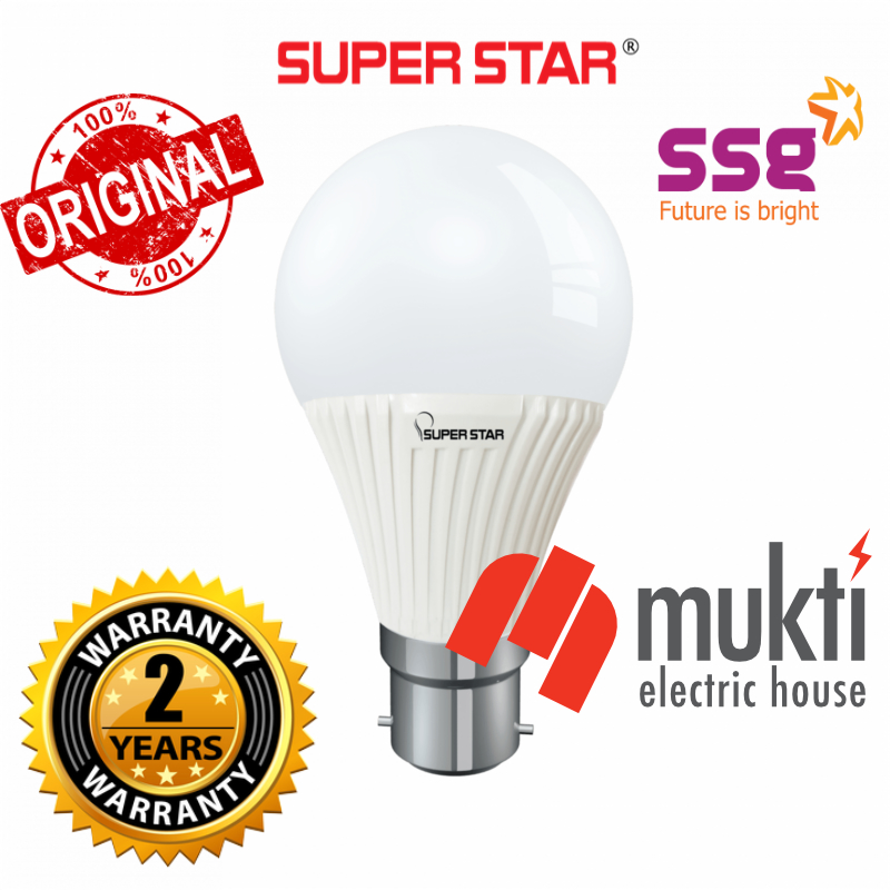 Super Star Ledlux Daylight 18 Watt Led Bulb Bright White Lamp Light B22 Pin E27 Spiral SSG 18W 2 ...