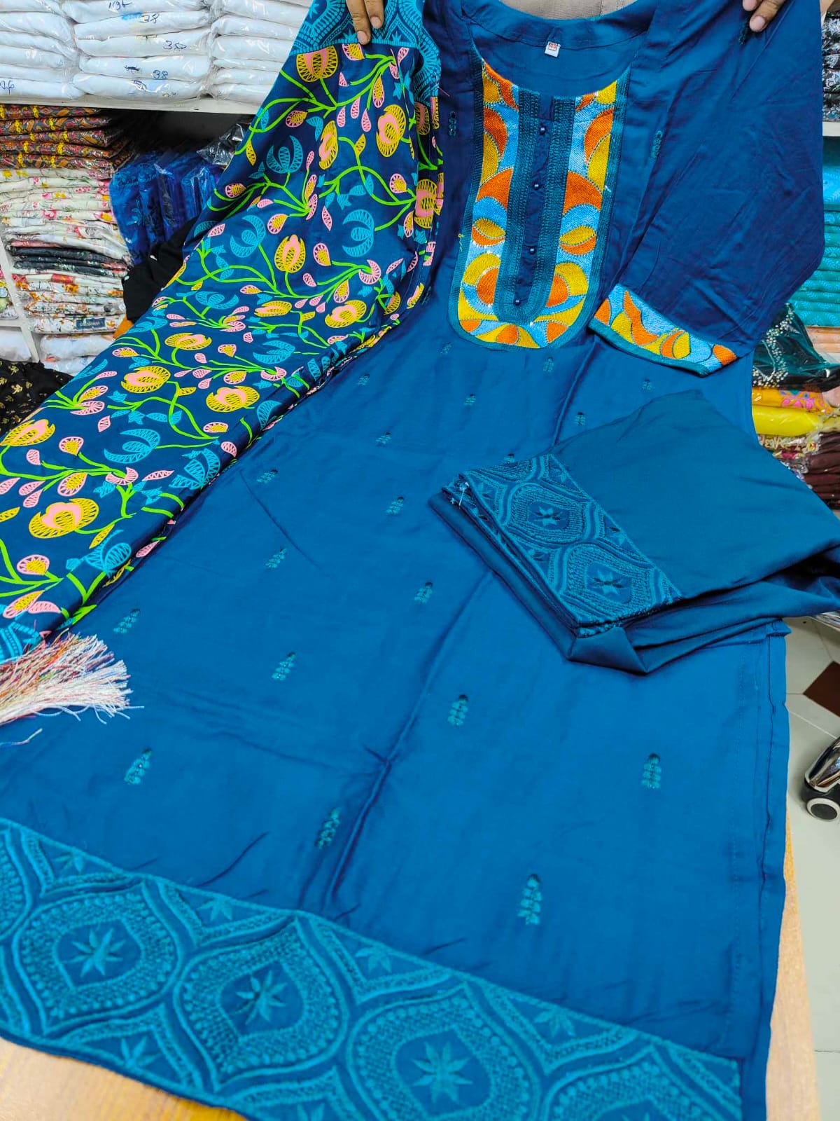 Readymade Three Piece For Women Exclusive Collection Embroidery ...