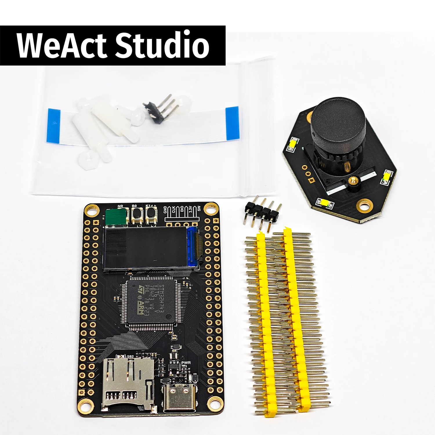 Weact Stm32h743 Stm32h743vit6 Stm32h7 Stm32 Demo Board Core Board Bd