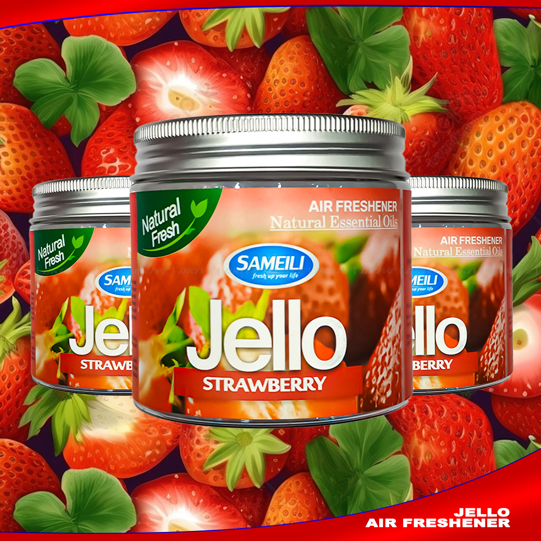 Jello Car Air Freshener | Car Gel Perfume |Car Dry Perfume-New Car