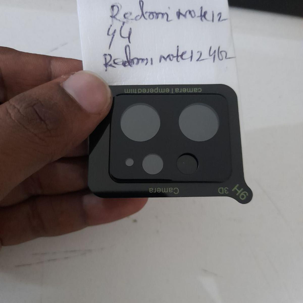 Xiaomi Redmi Note 12 4G Camera Glass Full Body Premium Glass Camera ...