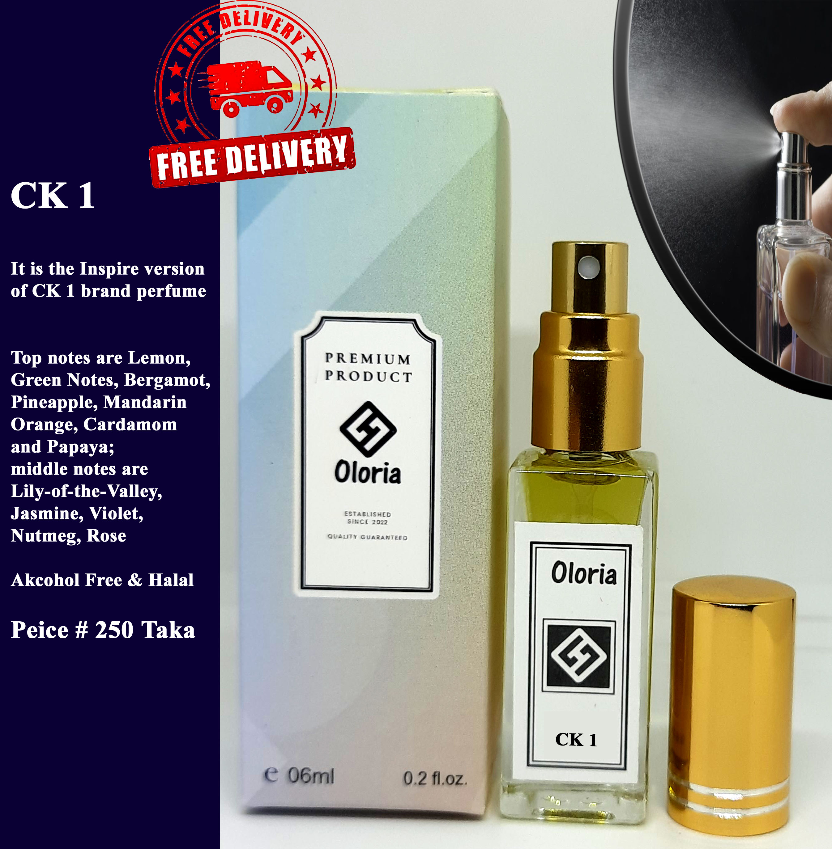 Timeless Appeal - CK-1 Perfume Attar - 6ml Alcohol-Free Fragrance for ...