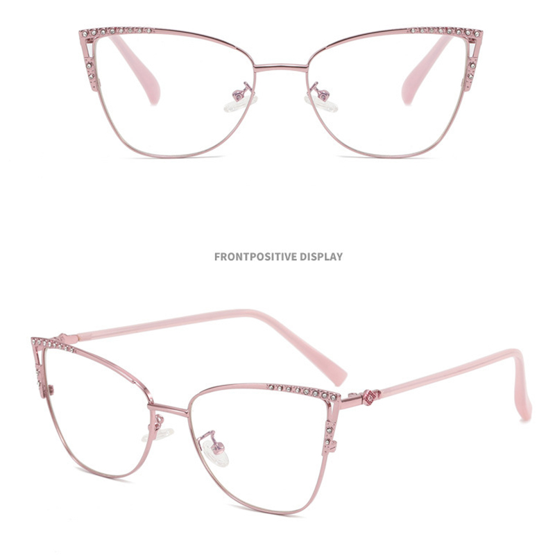 【3C VictoryEagle】New Korean Style Anti Blue Ray Glasses Mirror Leg ...