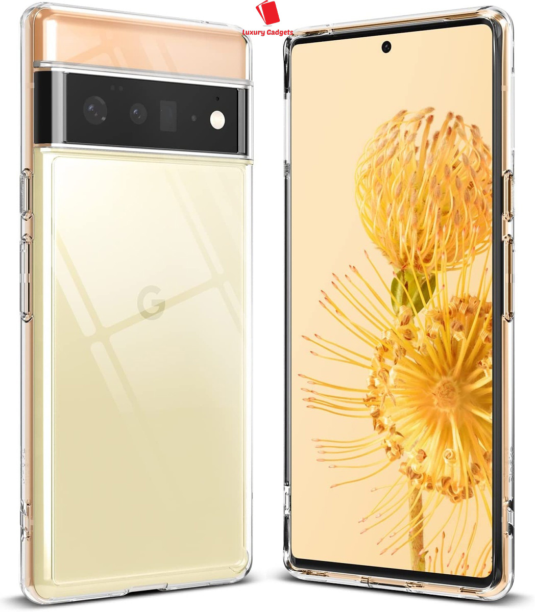 Transparent TPU Cases For Pixel 6 Flexible Rubber Material Shockproof ...