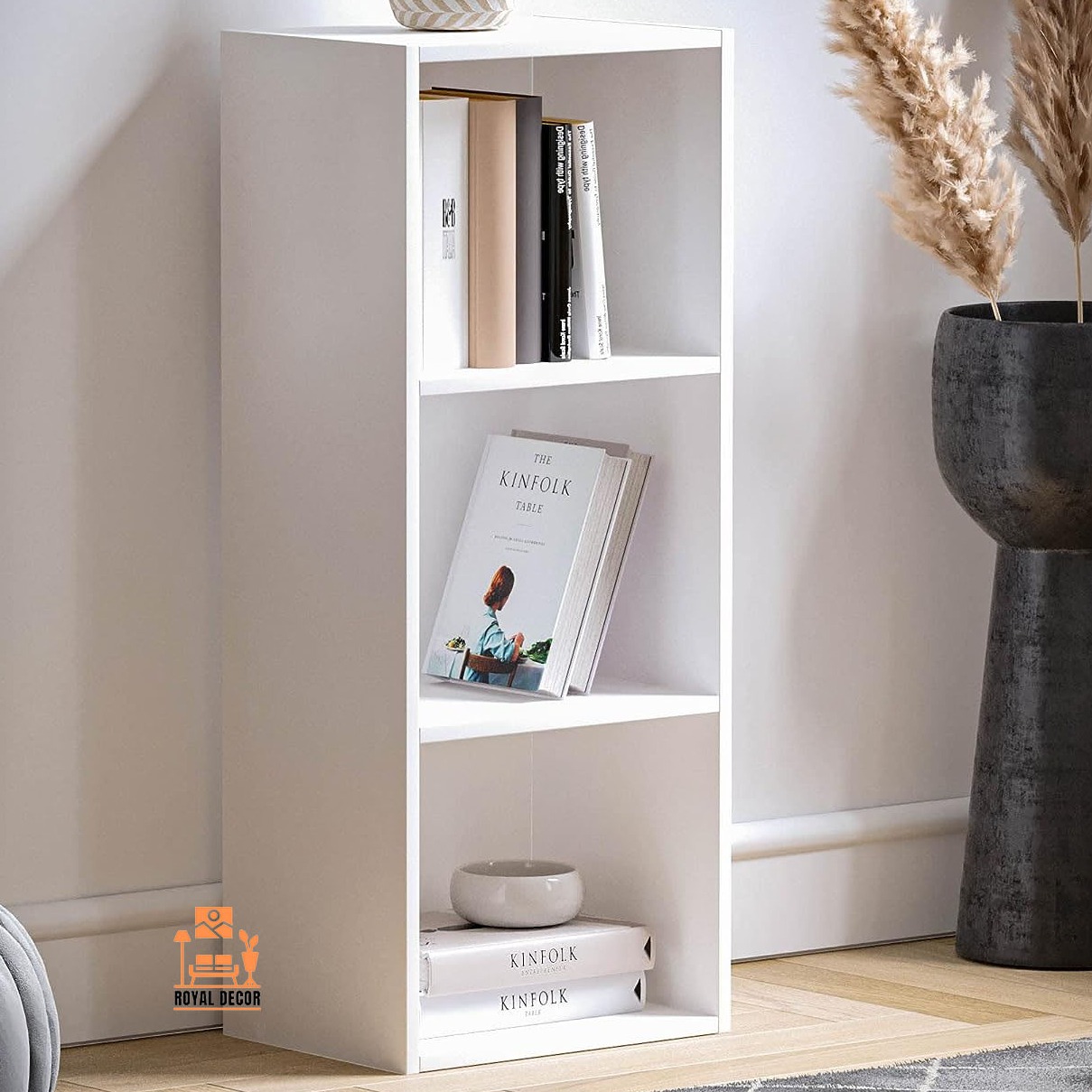 3 Tier Modern Design Standing Storage Shelf for Home & Office ...